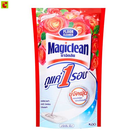 มาจิคลีน น้ำยาทำความสะอาดพื้น กลิ่นสวีทโรสการ์เด้น ถุงเติม 750 มล