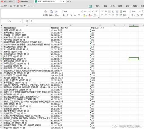 Python Xpath提取链家二手房交易信息保存至excel表格xpath 解析链家 Csdn博客