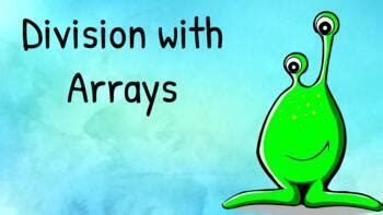 Division With Arrays By Olivia Geer TPT