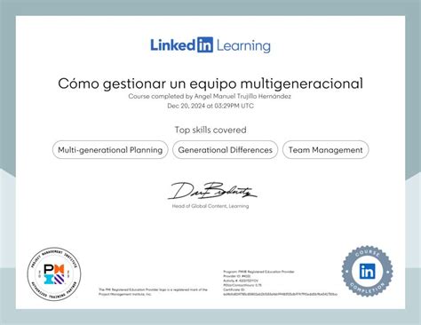 Angel Manuel Trujillo Hernández On Linkedin Certificate Of Completion
