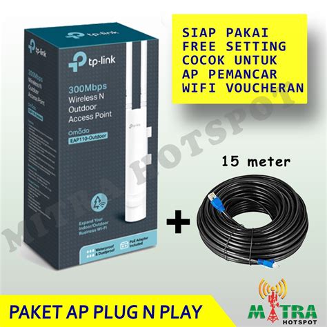 The Eap110 Omada Access Point Package Has Been Set For Ap Wifi Vouchers Wifi Coins Shopee