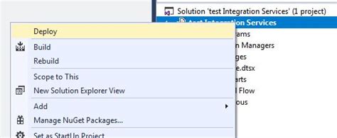 Ssis Basics Integration Services Catalogs Sqlservercentral