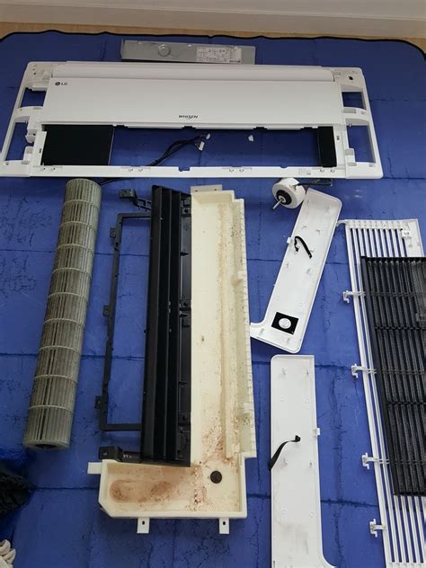 오피스텔 천장형 시스템 에어컨 오염이 심하다면 꼭 송풍팬 분해청소를 해야 합니다 💯💯 경상남도 창원시 성산구 상남동 비즈프로필