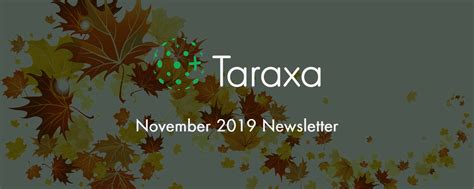 Taraxa Newsletter November 2019 Sf Blockchain Wuzhen World Blockchain By Steven Pu
