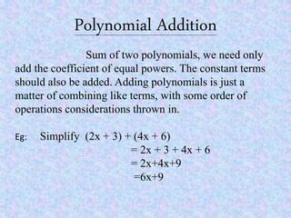 Polynomial Kavi Ppt PPTX Physics Science