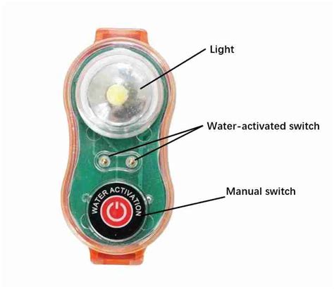 Solas Approved Water Activated Lifejacket Light Essential For Marine