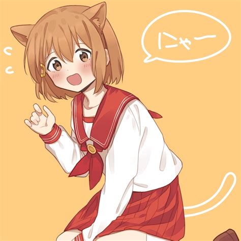 Safebooru 1girl Animal Ear Fluff Animal Ears Between Legs Blush Brown