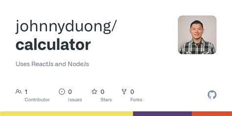 GitHub Johnnyduong Calculator Uses ReactJs And NodeJs GitHub Johnnyduong Calculator Uses ReactJs And NodeJs