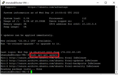 How To Deploy Docker In Ubuntu Server Using Azure Portal