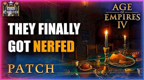 NEW AOE 4 PATCH NOVEMBER 19TH YouTube