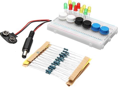 Arduino Geschikte Uno R3 Starter Set Mini Breadboard And Uno R3 Kit At Mega 328p Bol