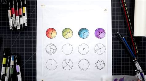 How To Draw Plan Trees For Landscape Design Part YouTube