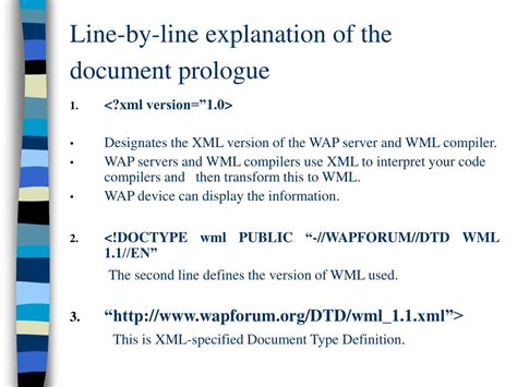 ppt wml programming tutorial part 1 powerpoint presentation free