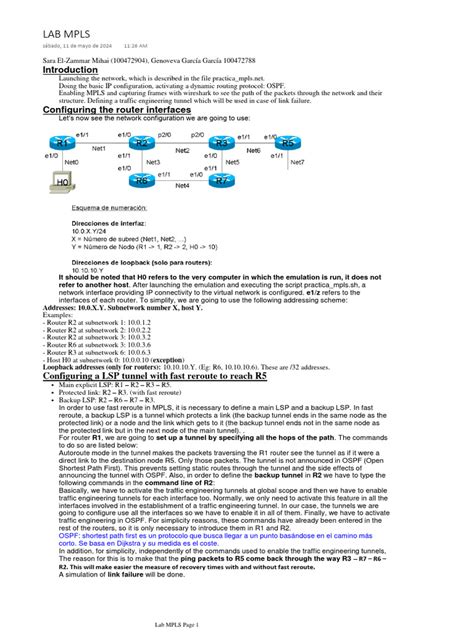 Lab Mpls Uc3m Pdf Networking Multiprotocol Label Switching