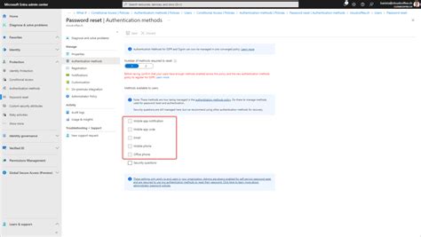 Migration Von Legacy Mfa Und Sspr Richtlinien Zu Den Authentifizierungsmethoden In Microsoft