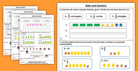Ratio And Fractions Homework Extension Year 6 Ratio Classroom Secrets Classroom Secrets