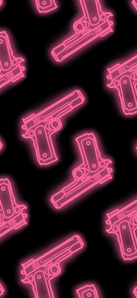 Gun Pattern Wallpaper