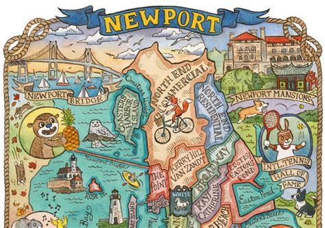 Newport Ri Map