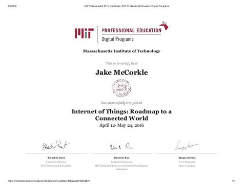 Mit Certificate Programs Tutore Org Master Of Documents