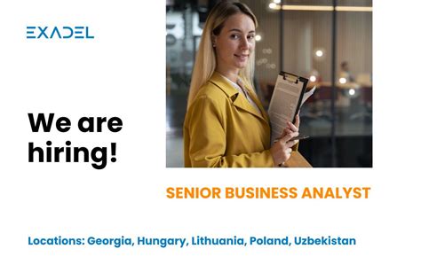 Vera Filatava On Linkedin 🔔 🔔 🔔 Exadel Is Looking For A Senior Business Analyst