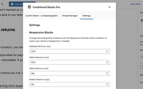 how to use conditional wordpress blocks to create personalized site