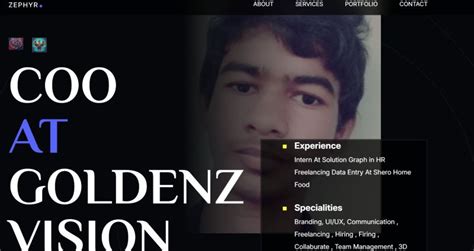 Webdevelopment Portfolio Html Css Frontend Tech Learning Growth