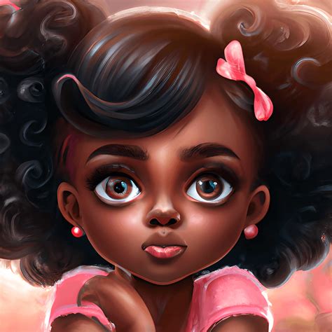 Animated Girl Clipart Brown Hair