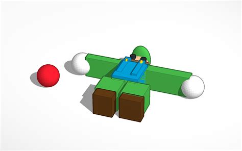3d Design Luigi Tinkercad