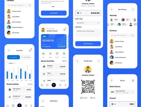 Modern Finance Mobile App Interface Design In 2024 App Interface