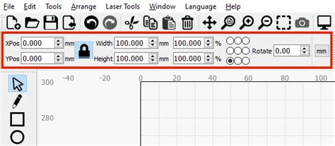 Numeric Edits Toolbar Lightburn Documentation