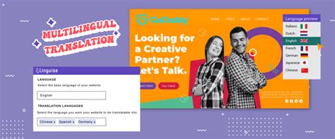 How To Set Up Godaddy Automatic Translation To Any Language