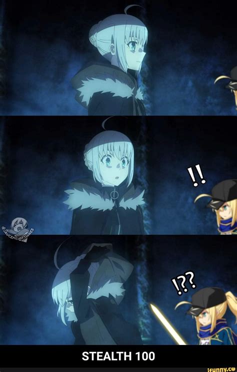 Stealth 100 Stealth 100 Ifunny Fate Stay Night Anime Fate Anime