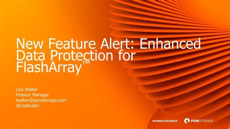 New Feature Alert Enhanced Data Protection For Flasharray Youtube