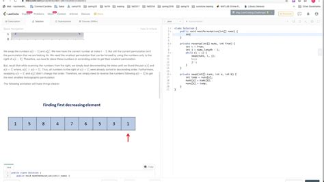 Day6 Leetcode Q31 Next Permutation Youtube