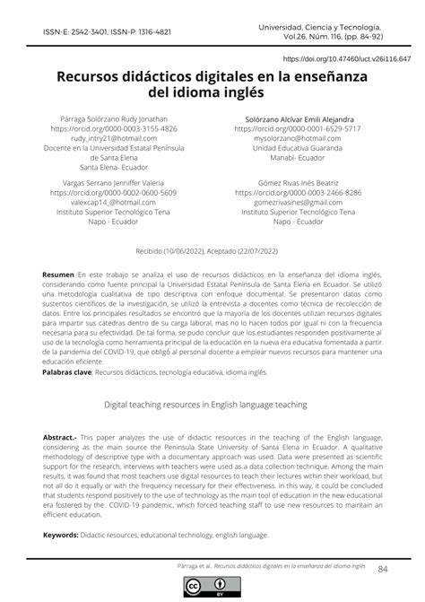 Pdf Digital Didactic Resources In English Language Teaching