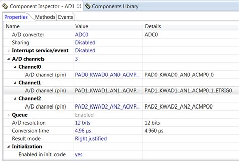 Solved Unable To Read Adc Values Using Processor Expert Nxp Community