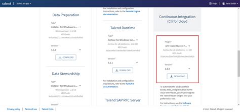 Talend Cloud Api Tester Mavenプラグインをインストール Talend Cloud Api Testerユーザー