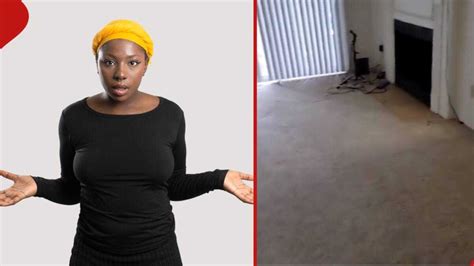 Kenyan Lady Working Abroad Returns Home To Find Roommate Moved Out With