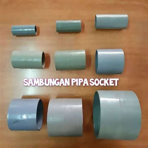 Sambungan Pipa Socket Sambungan Pipa Sock Sambungan Pipa Lurus Terlengkap Lazada Indonesia