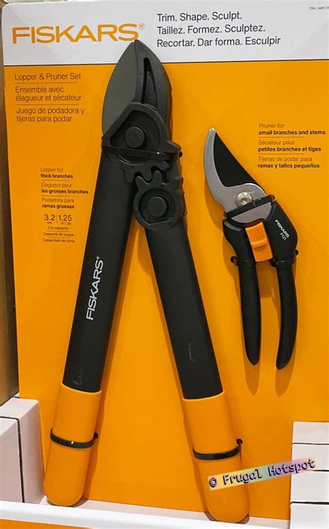 Fiskars 15 Lopper And Hand Pruner Set Costco Sale