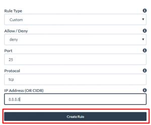 Manage Firewall SetupServer Io