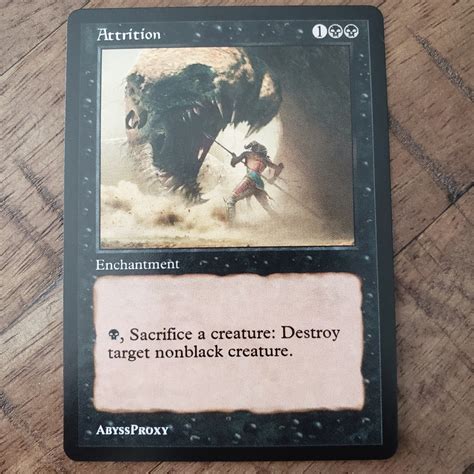 Attrition A Mtg Abyss Proxy Shop Enhance Your Commander And Edh Decks With Mtg Proxies