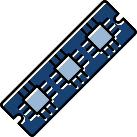 Ram Memory Generic Color Lineal Color Icon