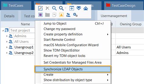 Synchronize Users And User Groups With LDAP