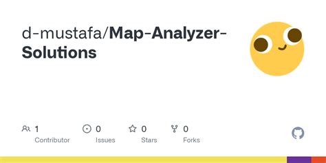 Github D Mustafamap Analyzer Solutions