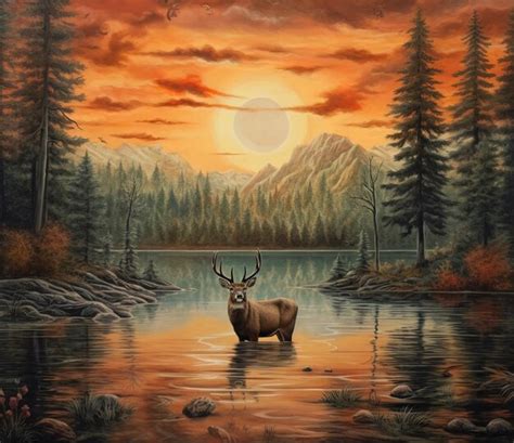 premium photo 8k vibrant sunrise a multidimensional 3d layered