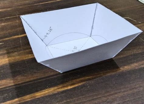 Desired Pyramidal Flat Container After Buttjoining The Mating Lateral Download Scientific