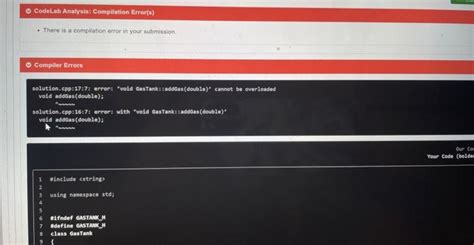 Solved Write The Interface H File Of A Class Gas Tank