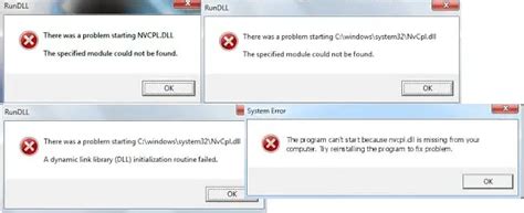 Corrección Error de Nvcpl dll en Windows 10 Mantenimiento Bios