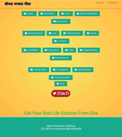 Umang Patel On Linkedin Krishna Gita Is A Project To Connect And Solve